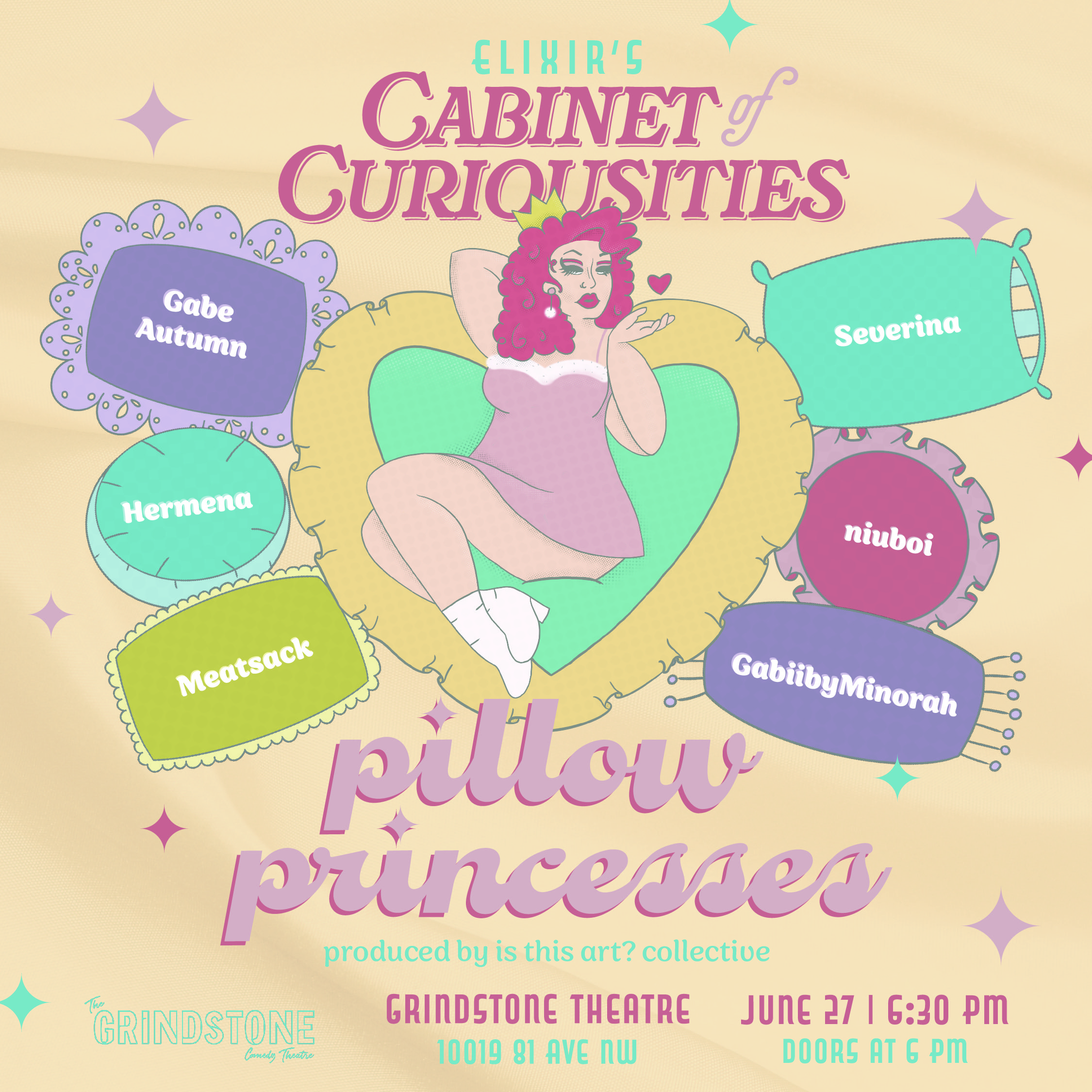 Pillow Princesses: Elixir’s Cabinet of Curiosities - June 27, 2024